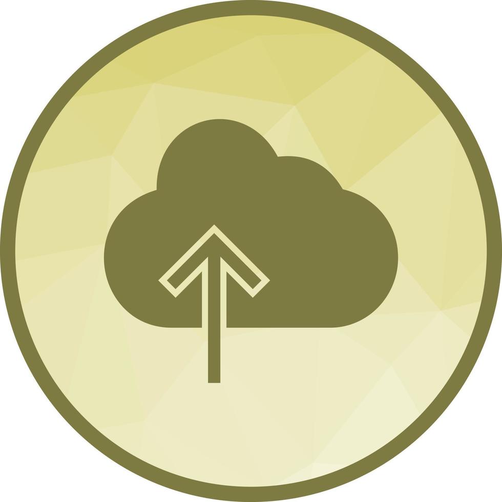 nube con flecha hacia arriba icono de fondo de baja poli 16709938 ... nube con flecha hacia arriba icono de fondo de baja poli 16709938 ...
