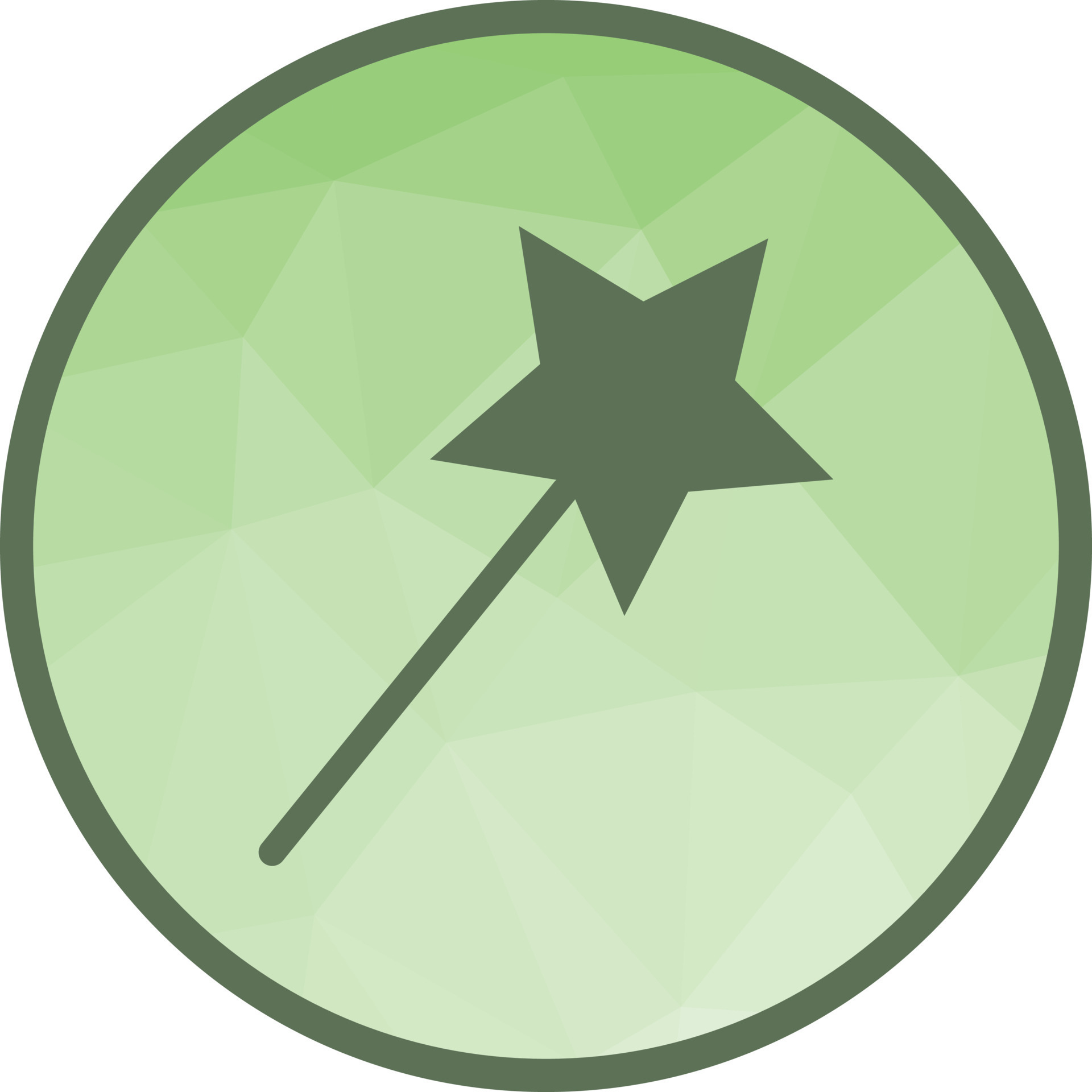 Magic Wand Tool Low Poly Background Icon 16710050 Vector Art At Vecteezy