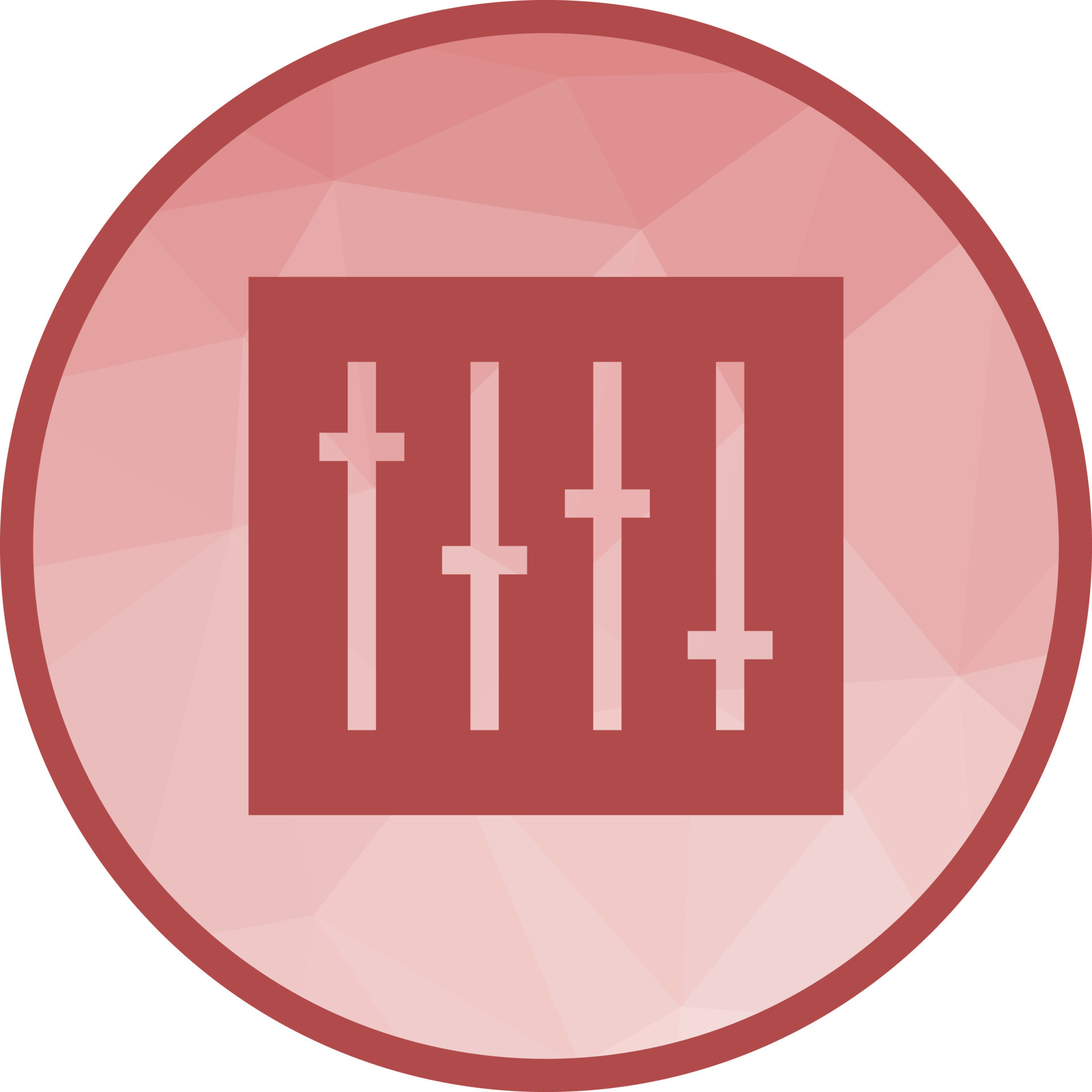 Volume Control Low Poly Background Icon 16711231 Vector Art at Vecteezy