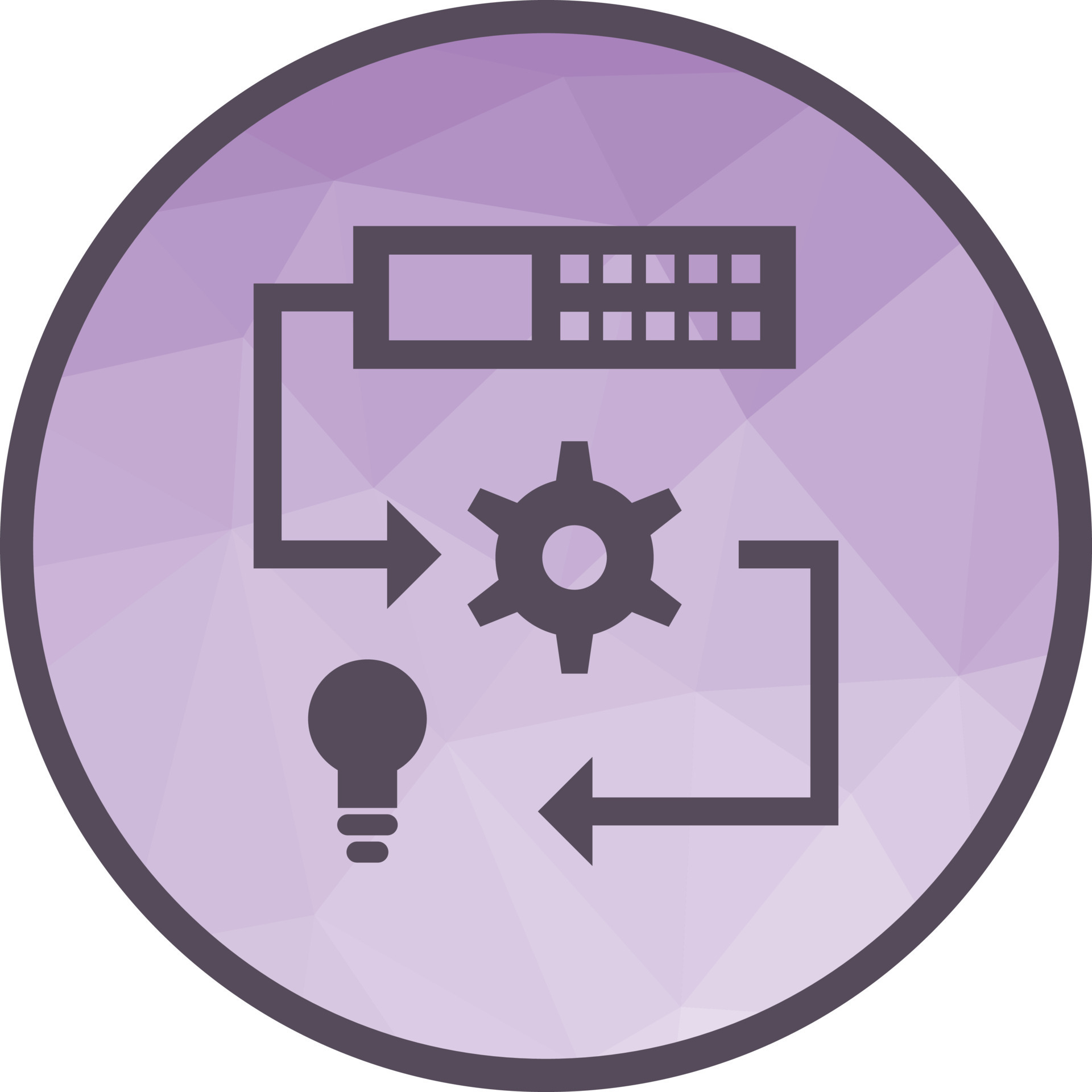 Machine Learning Low Poly Background Icon 16712085 Vector Art at Vecteezy