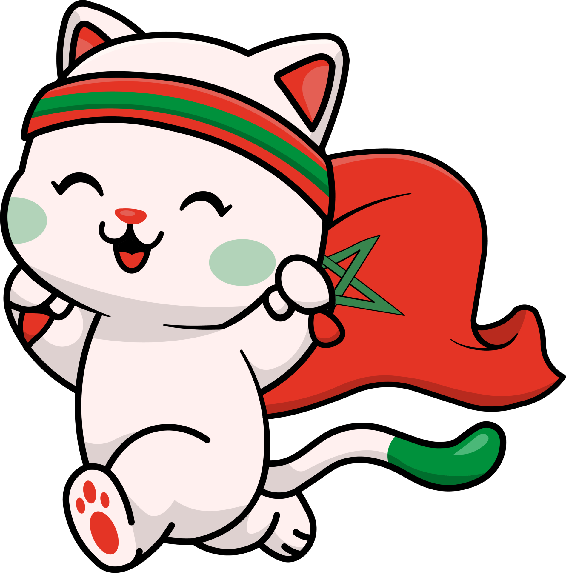 Cute Football Soccer Fan Cat 16712840 PNG Cute Football Soccer Fan Cat 16712840 PNG