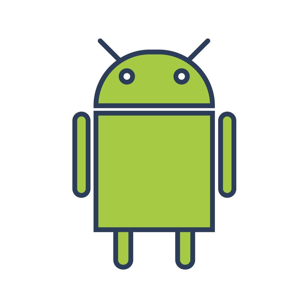 Andriod Logo Vector Icon 16712950 Vector Art at Vecteezy Andriod Logo Vector Icon 16712950 Vector Art at Vecteezy