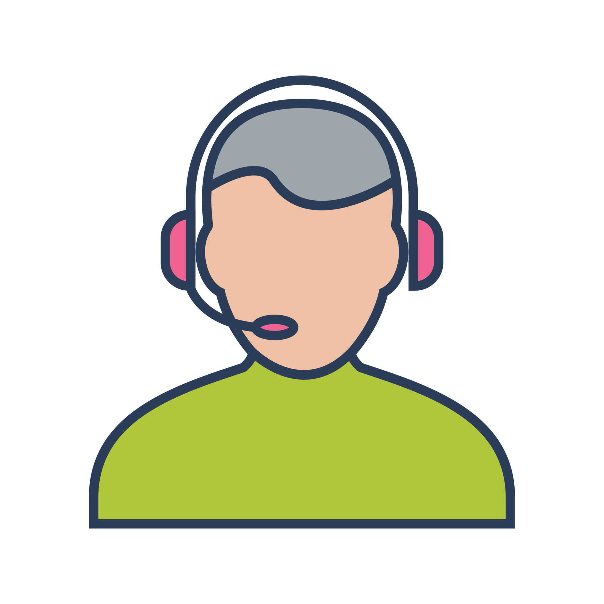 Support Agent Vector Icon 16713038 Vector Art At Vecteezy