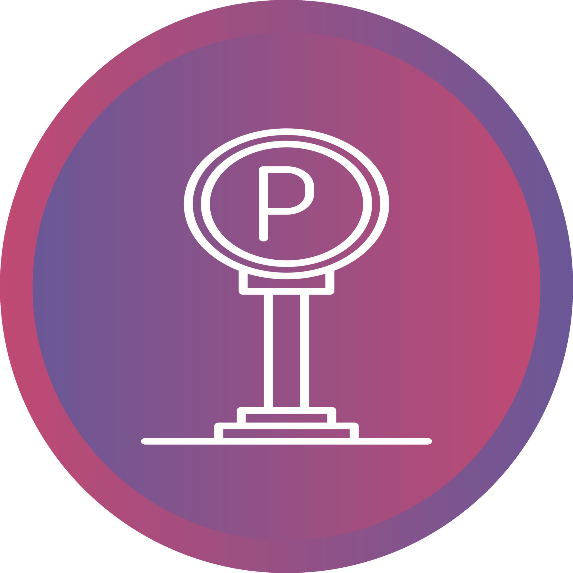 Parking Sign Vector Icon 16713951 Vector Art at Vecteezy