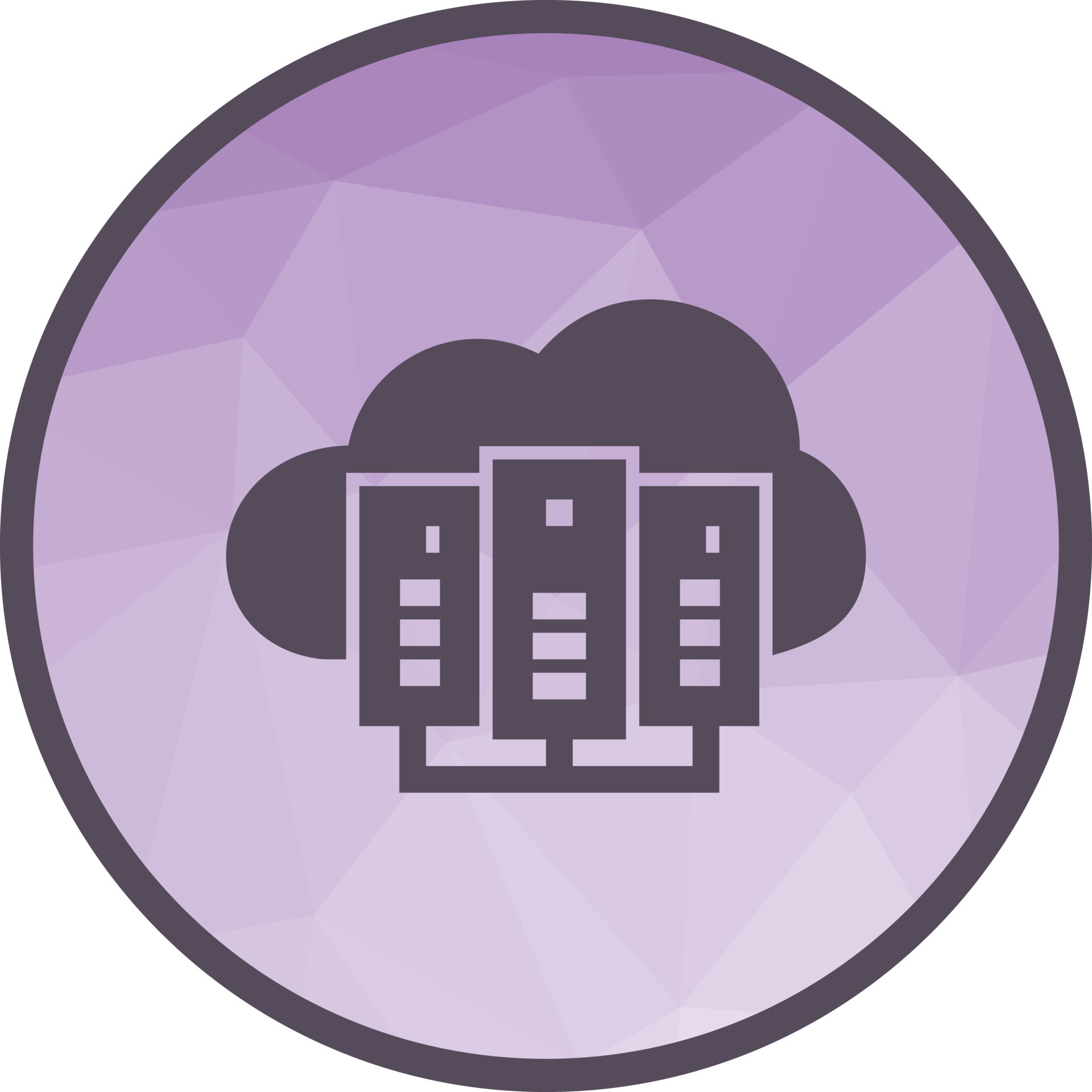 Cloud Computing Low Poly Background Icon 16714673 Vector Art at Vecteezy