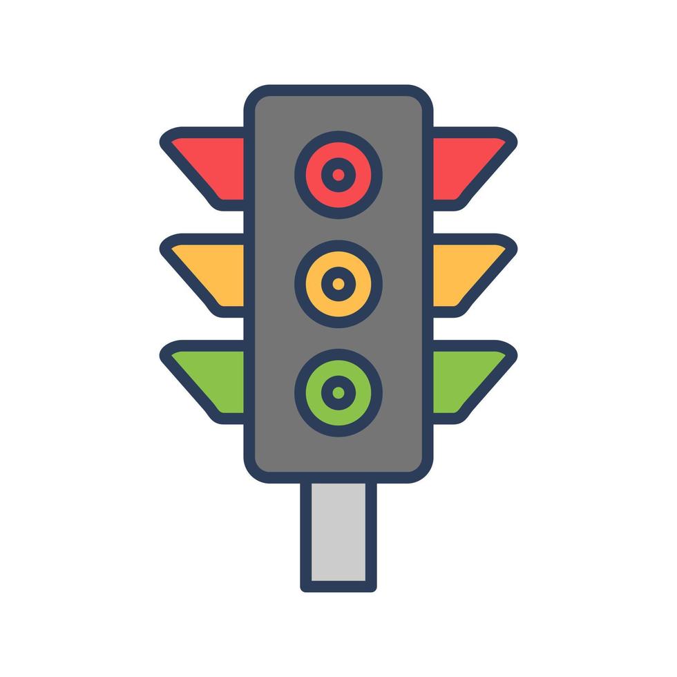 Traffic Signal Vector Icon 16715027 Vector Art At Vecteezy