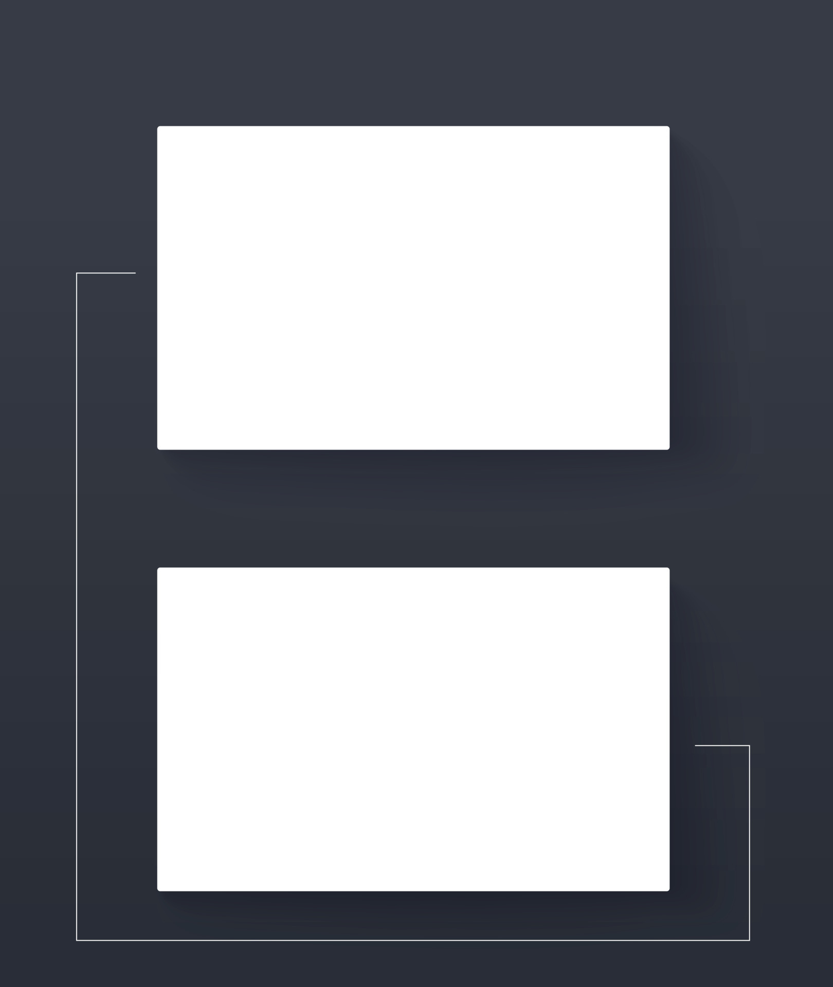 Mockup Blank White Paper Page A4 Size With Shadow Vector A3 Size Paper Mock Up Isolated On Gray