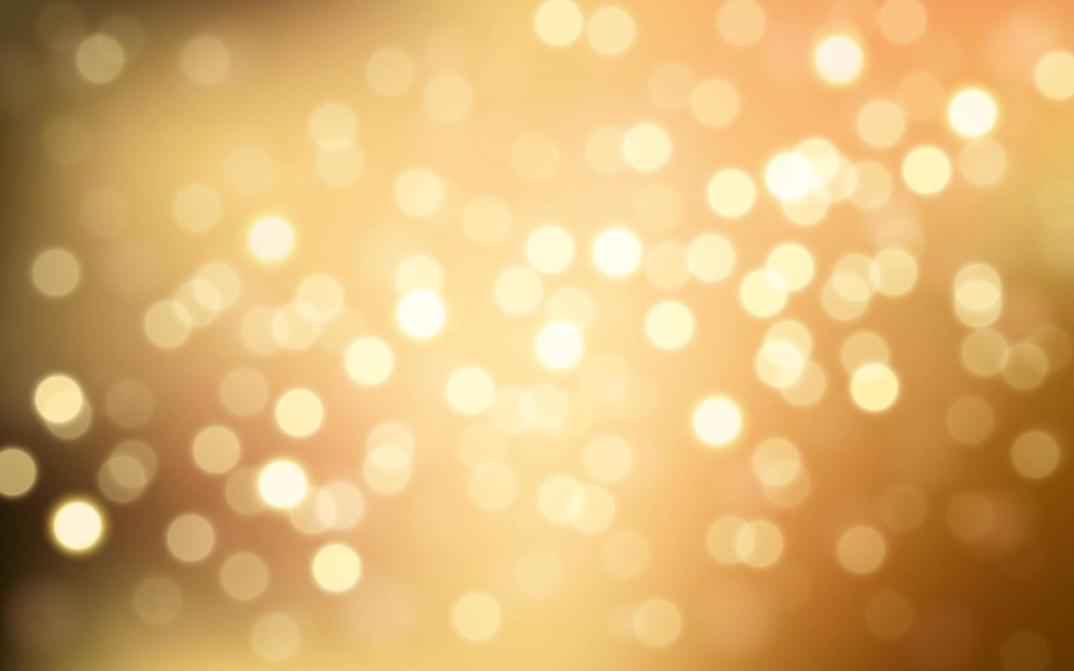 Golden Luxury Bokeh Soft Light Abstract Background Vector Eps 10 Illustration Bokeh Particles