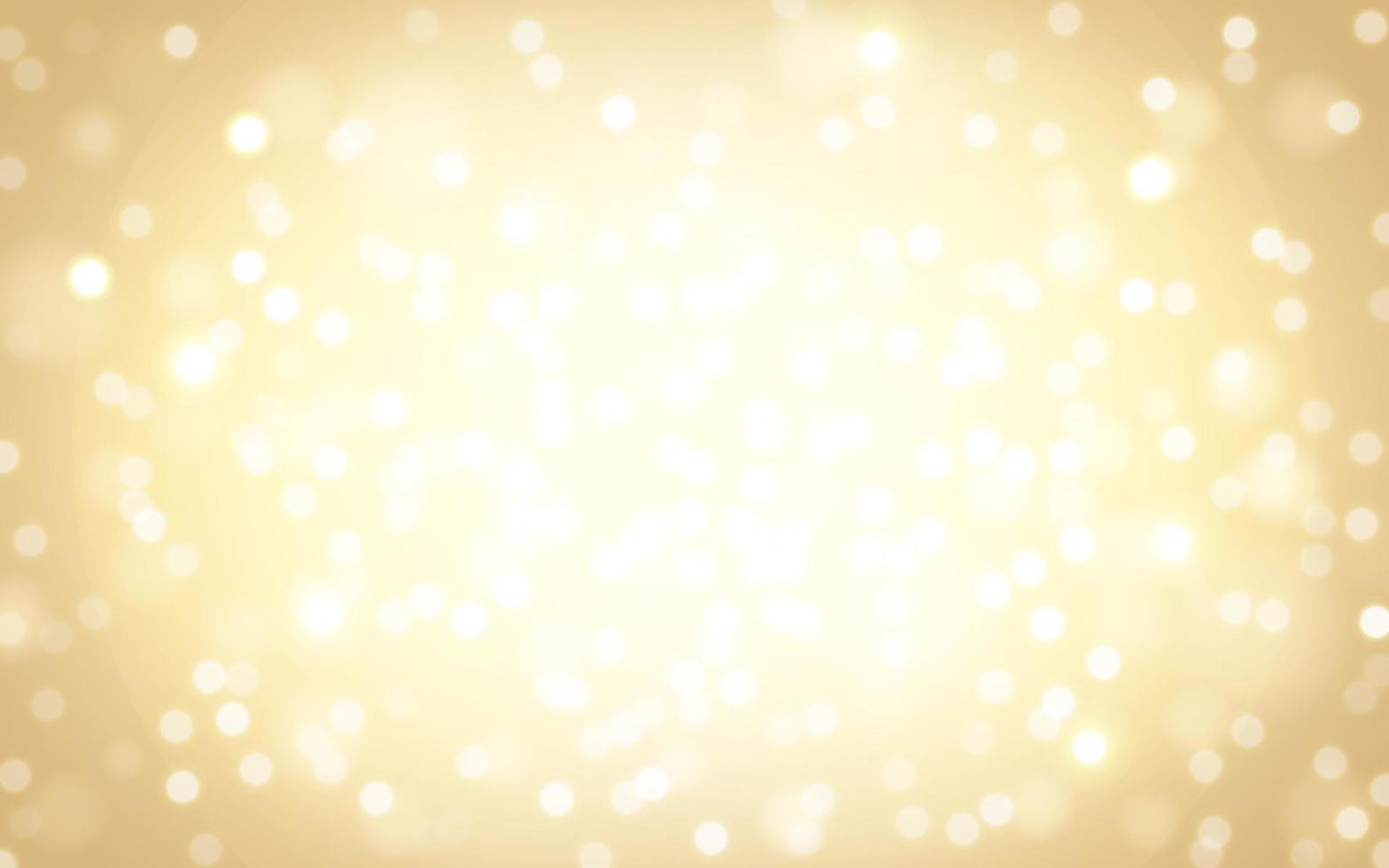 Golden Luxury Bokeh Soft Light Abstract Background Vector Eps 10 Illustration Bokeh Particles