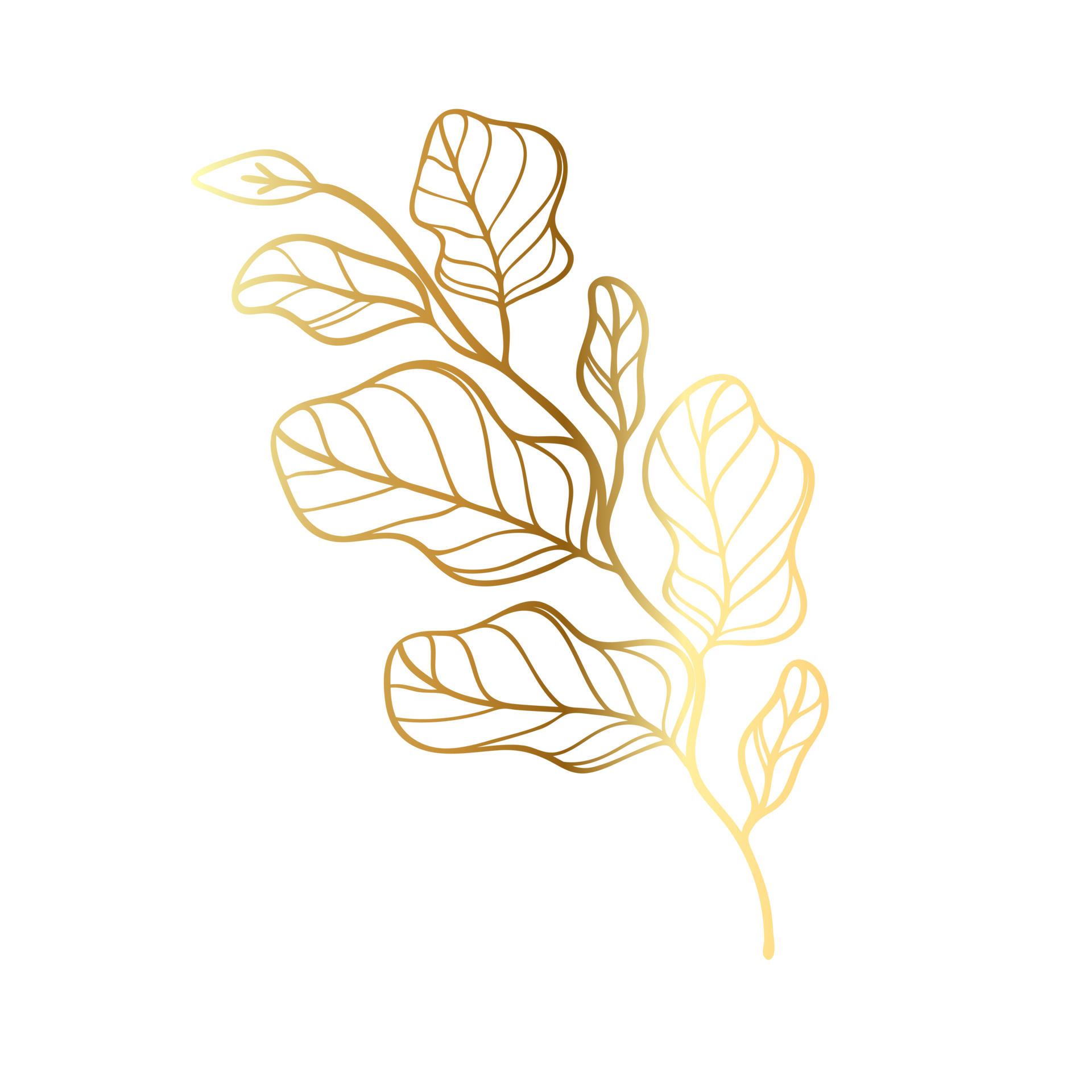 Element Leaf Gold. Leaf Gold Shape Free PNG 16716393 PNG