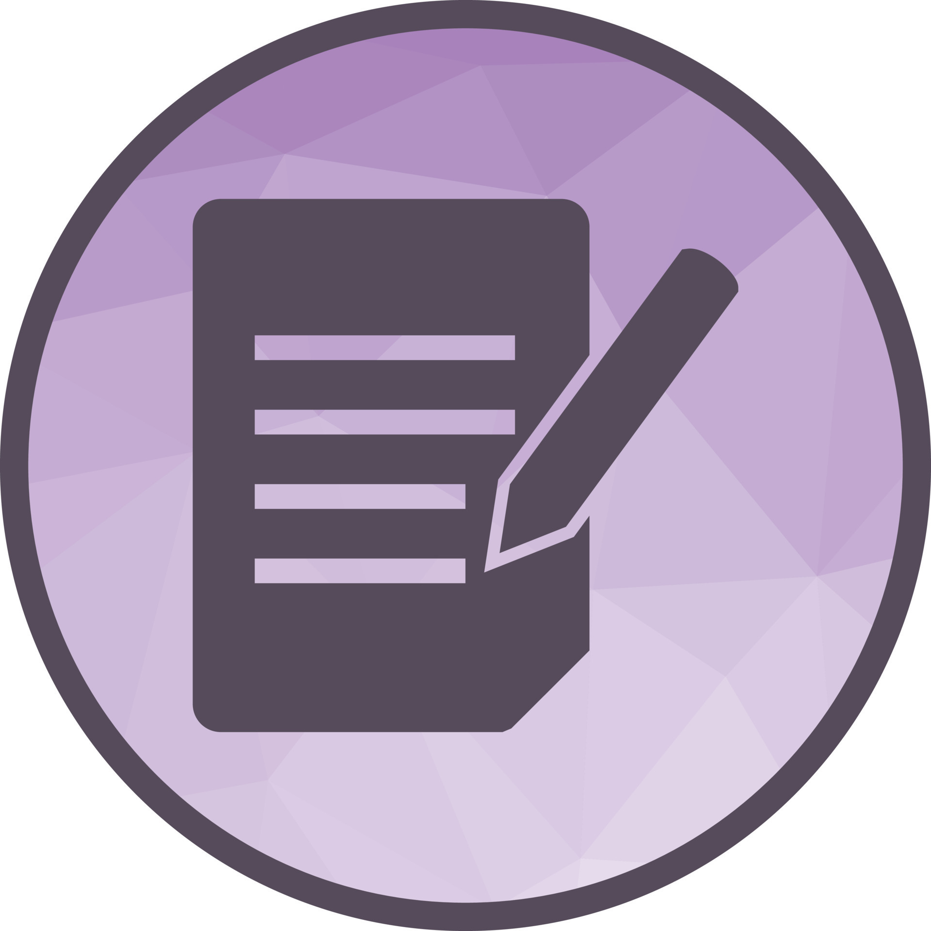 Assignment Low Poly Background Icon 16717812 Vector Art at Vecteezy