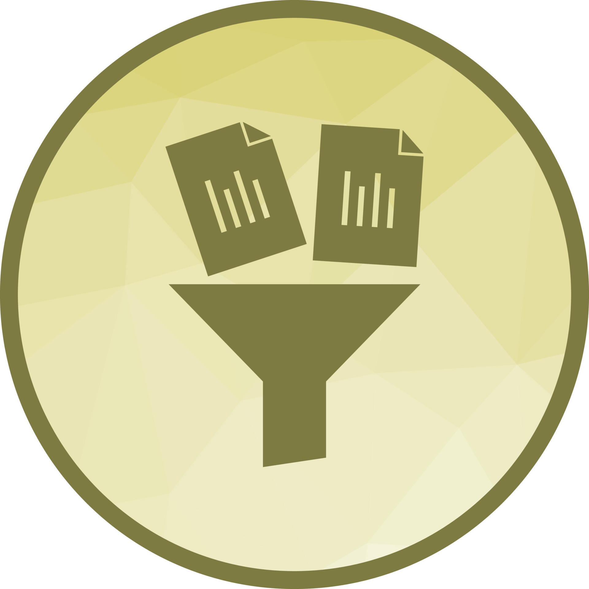 Filter Documents Low Poly Background Icon 16718265 Vector Art at Vecteezy