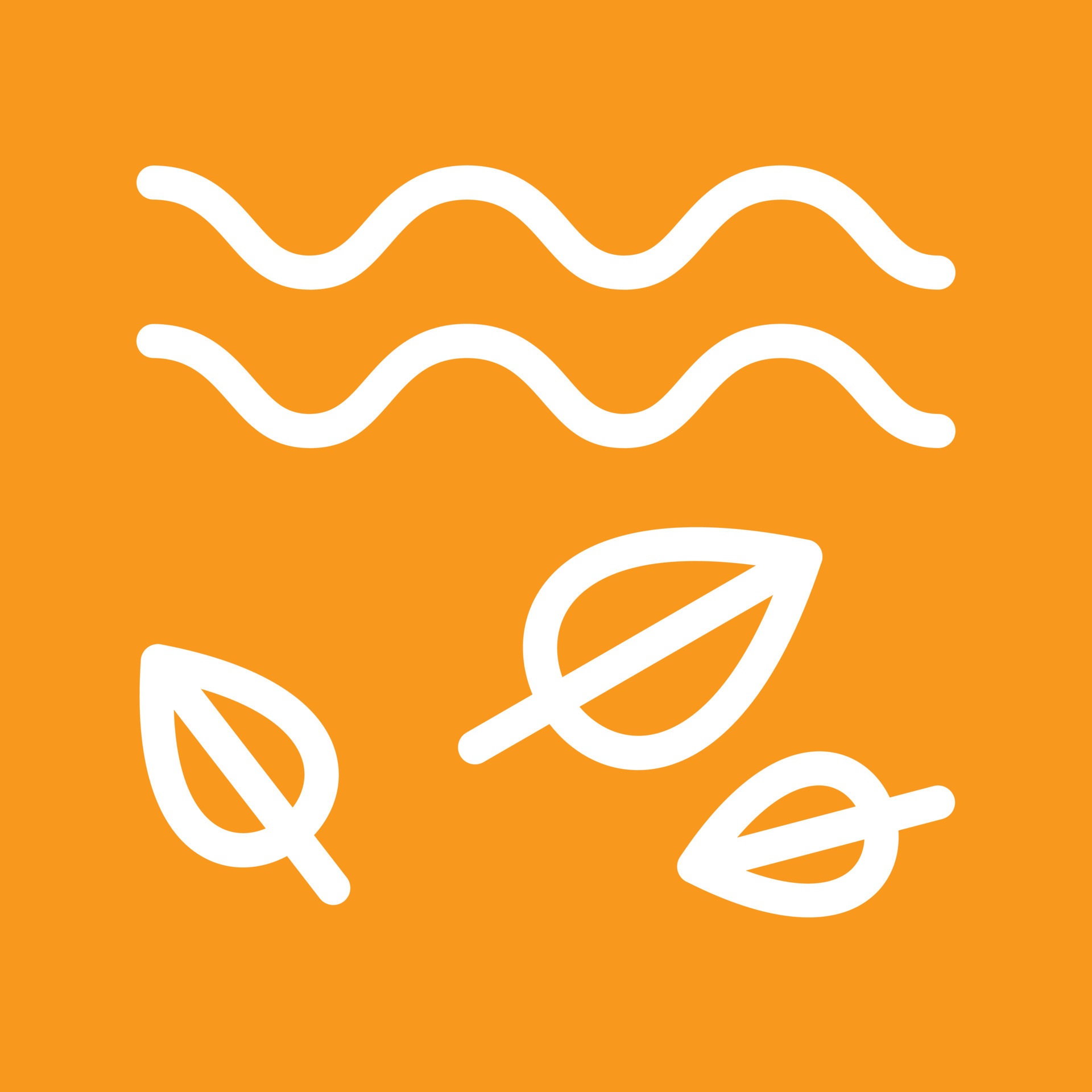 Leaves In Wind Line Color Background Icon 16718909 Vector Art At Vecteezy