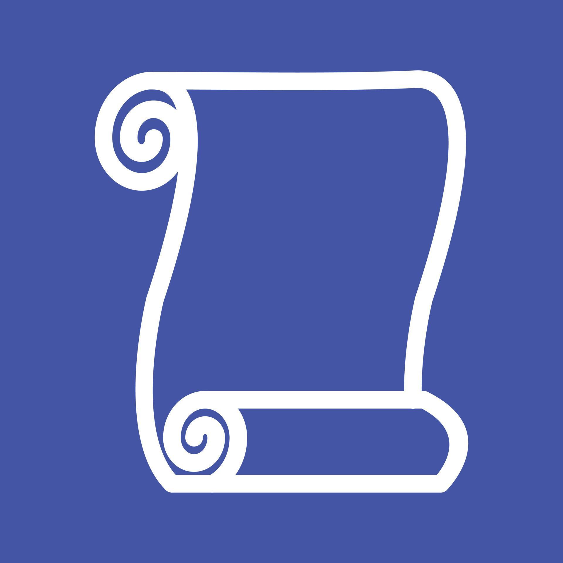 Scroll Line Color Background Icon 16719925 Vector Art At Vecteezy