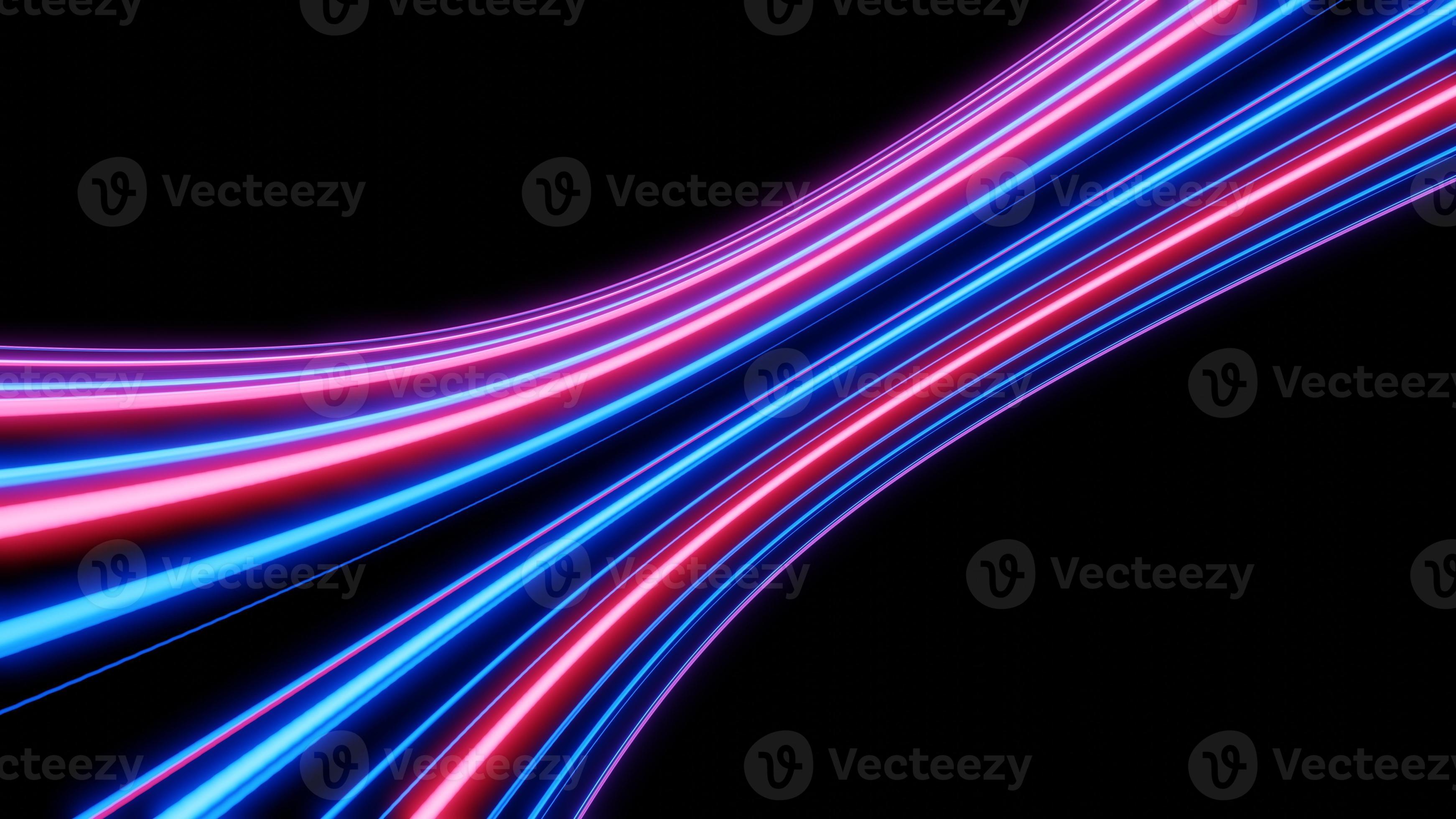 3d Render Motion Line Of Speed And Power Or Light Trails High Speed