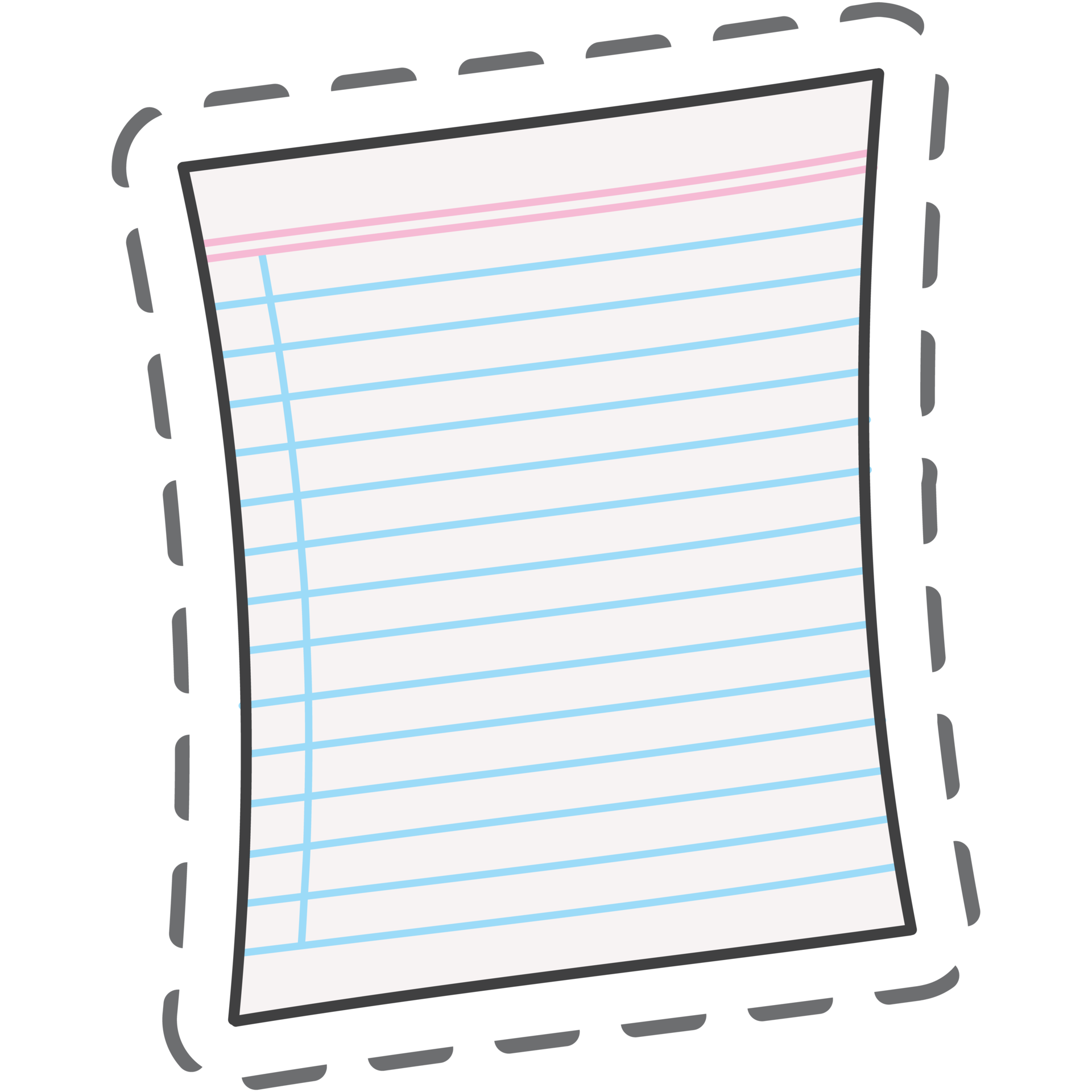 Aesthetic Paper Sheets Sticker Back To School 16726700 PNG Aesthetic Paper Sheets Sticker Back To School 16726700 PNG