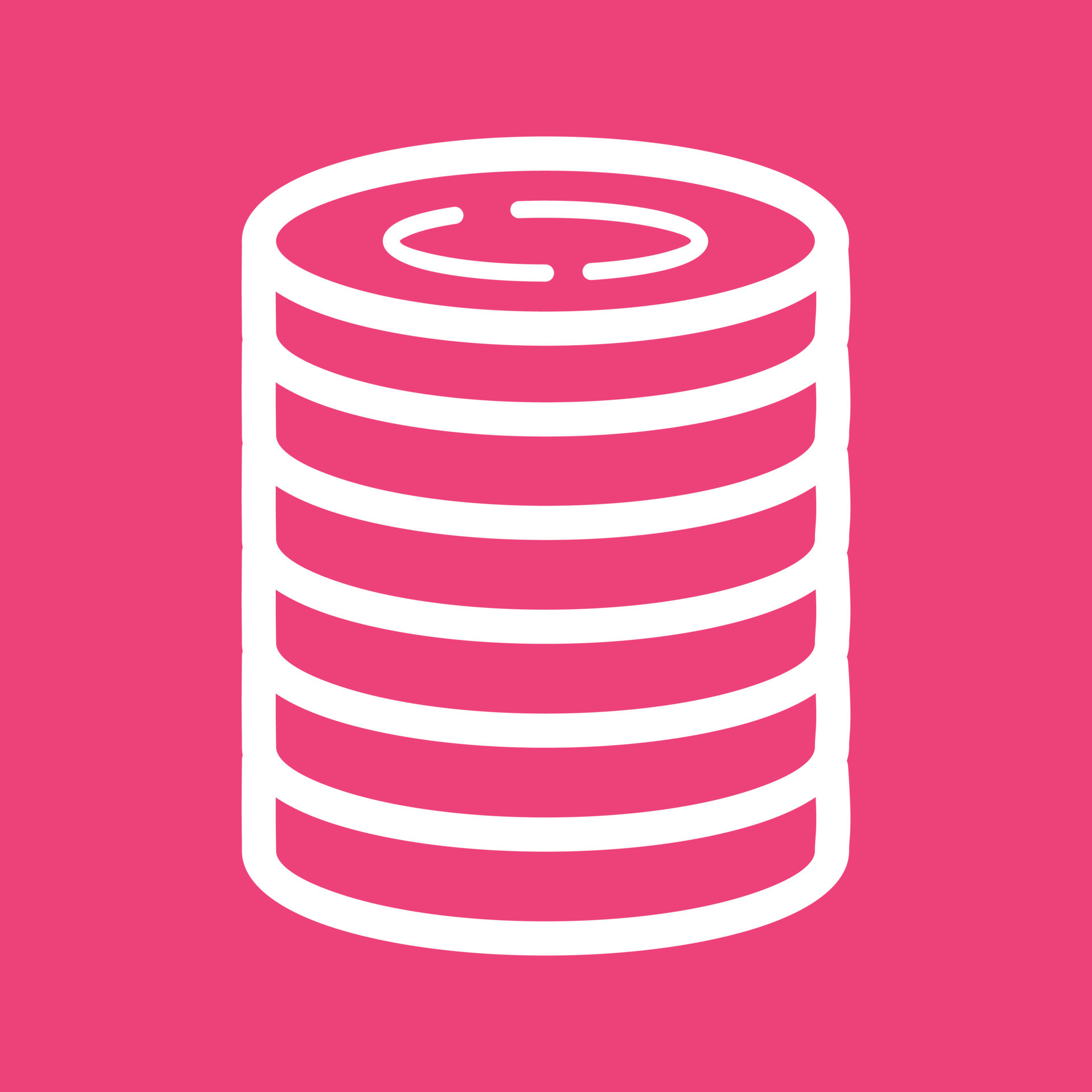 Stack Of Coins Line Color Background Icon 16726922 Vector Art At Vecteezy