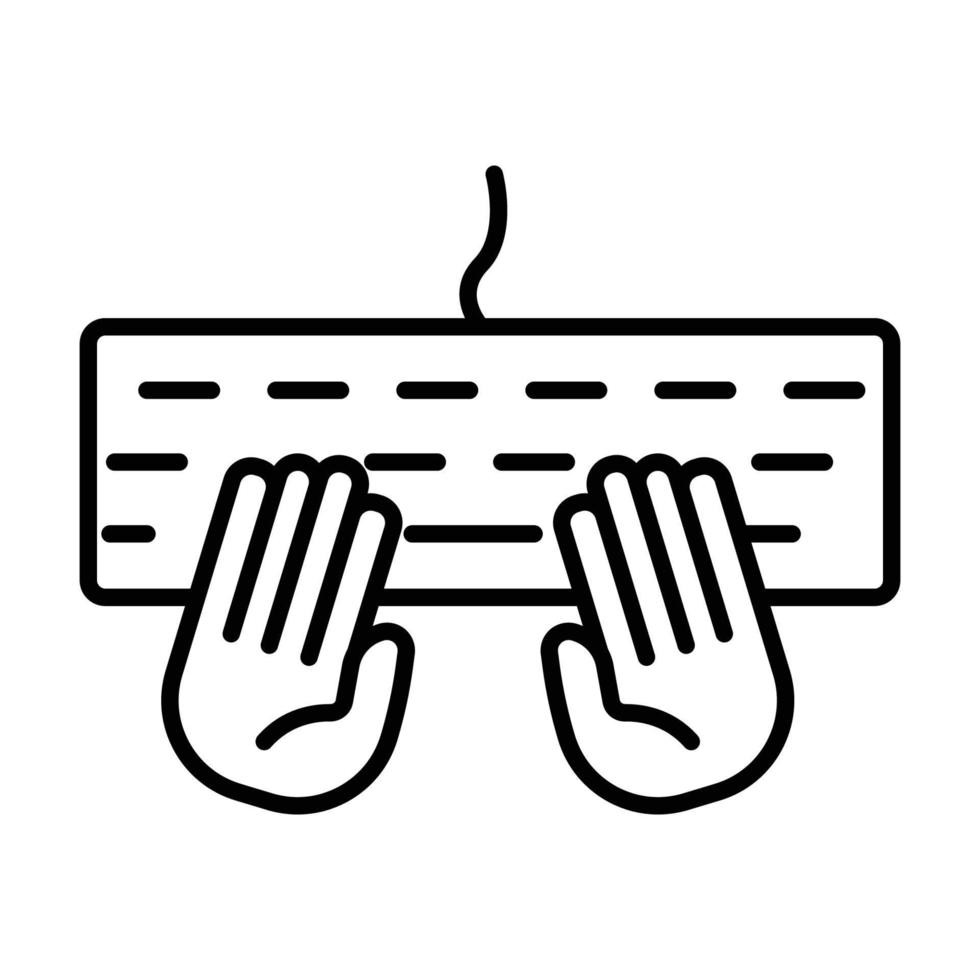 Illustration Of The Icon Above The Keyboard Coding Programing Editor Icon Related To