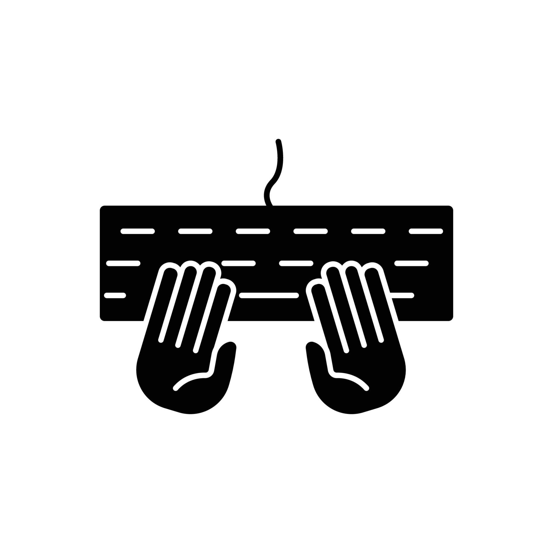 Illustration Of The Icon Above The Keyboard Coding Programing Editor Icon Related To