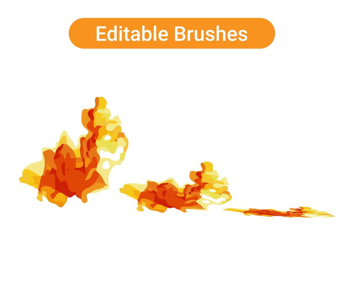 Brush strokes Pro vector 16731742 Vector Art at Vecteezy