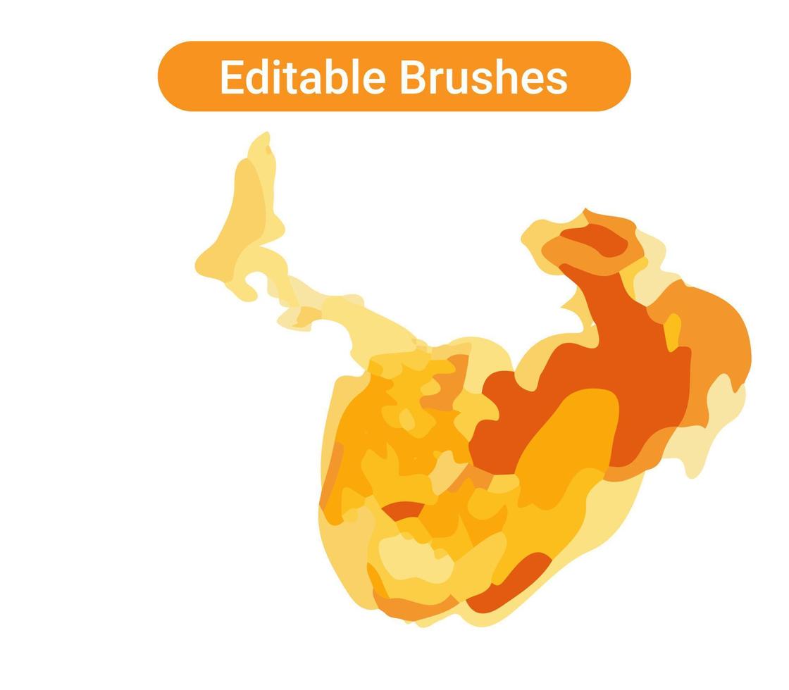 Brush strokes Pro vector 16731864 Vector Art at Vecteezy