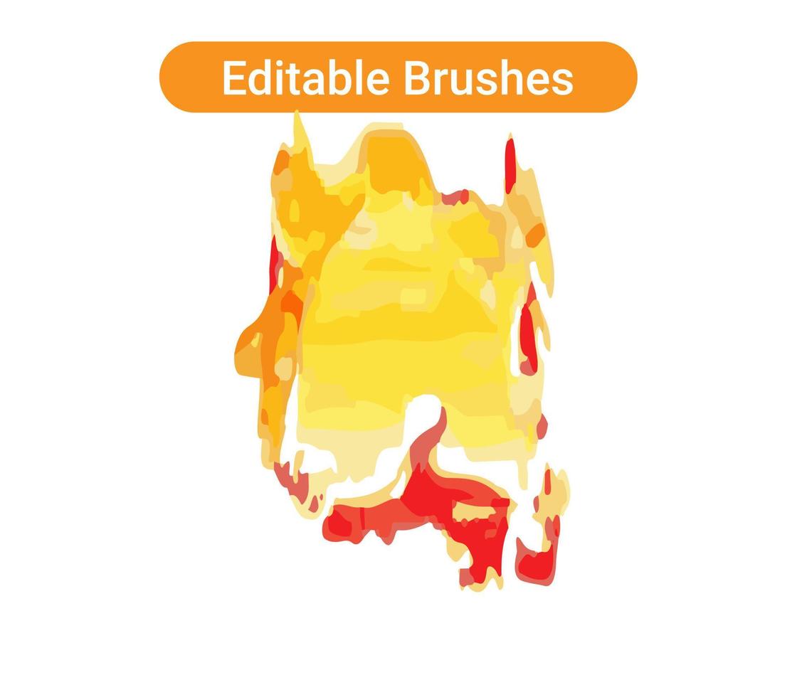 Brush strokes Pro vector 16731874 Vector Art at Vecteezy