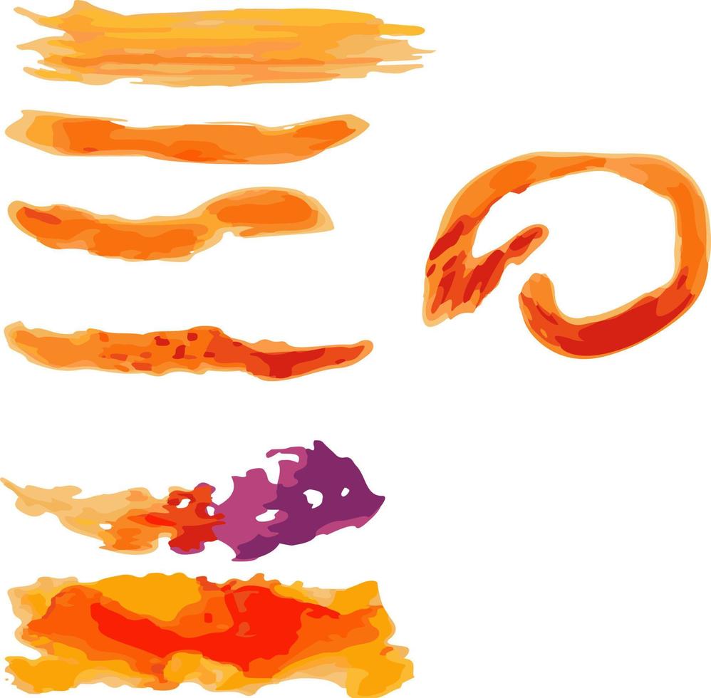 Brush strokes Pro vector 16731977 Vector Art at Vecteezy