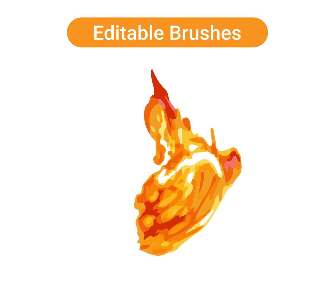 Brush strokes Pro vector 16731978 Vector Art at Vecteezy