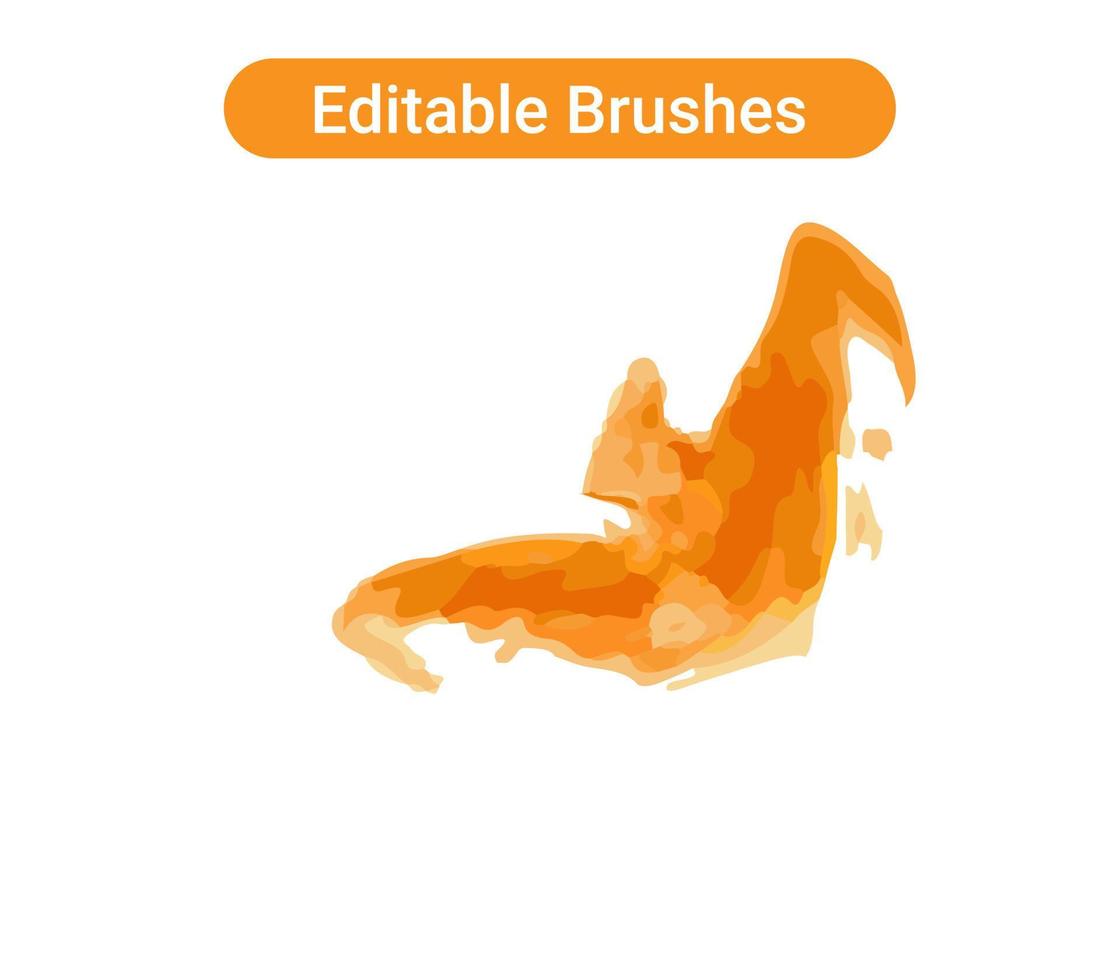 Brush strokes Pro vector 16732130 Vector Art at Vecteezy