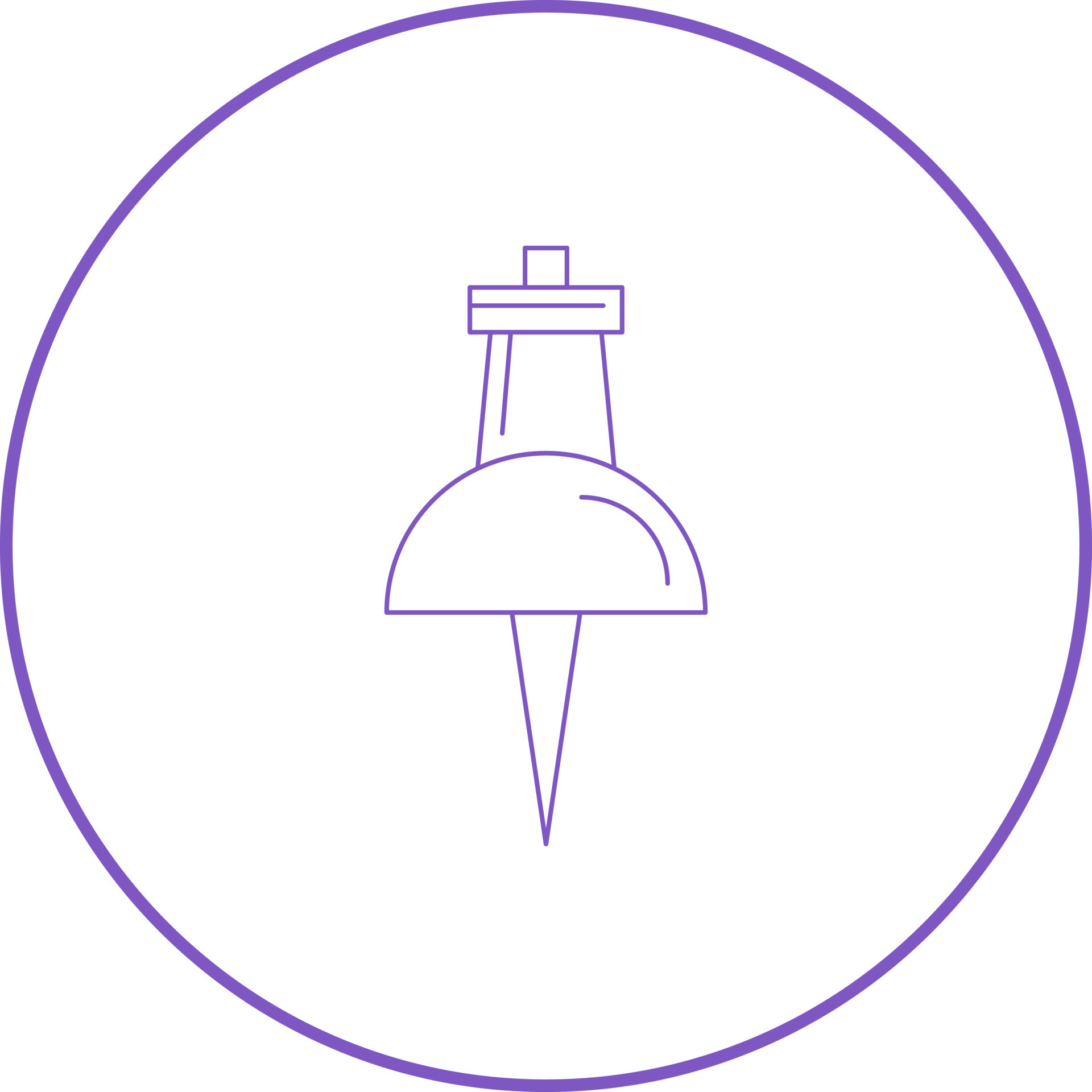 Beautiful Pointer Vector Line Icon 16736121 Vector Art At Vecteezy