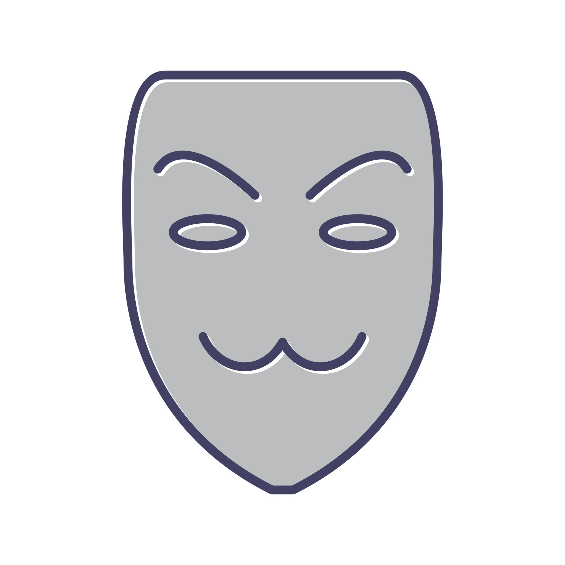 Hacker Mask Vector Icon 16738127 Vector Art At Vecteezy