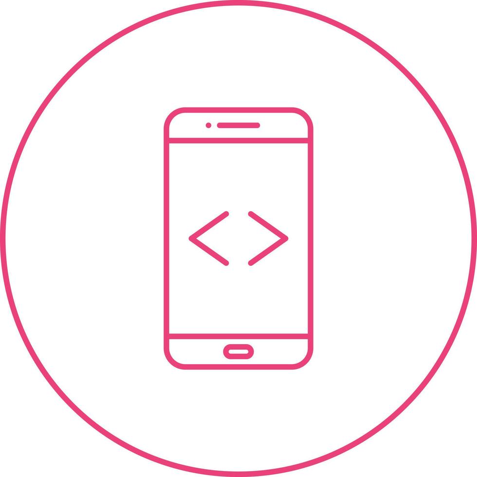 Unique Code Vector Line Icon 16741084 Vector Art at Vecteezy