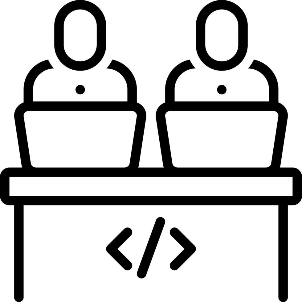 line icon for programmers 16741882 Vector Art at Vecteezy