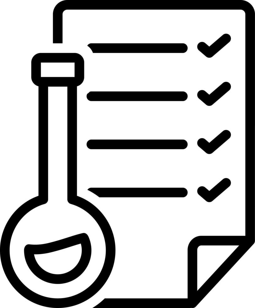 line icon for test 16742622 Vector Art at Vecteezy