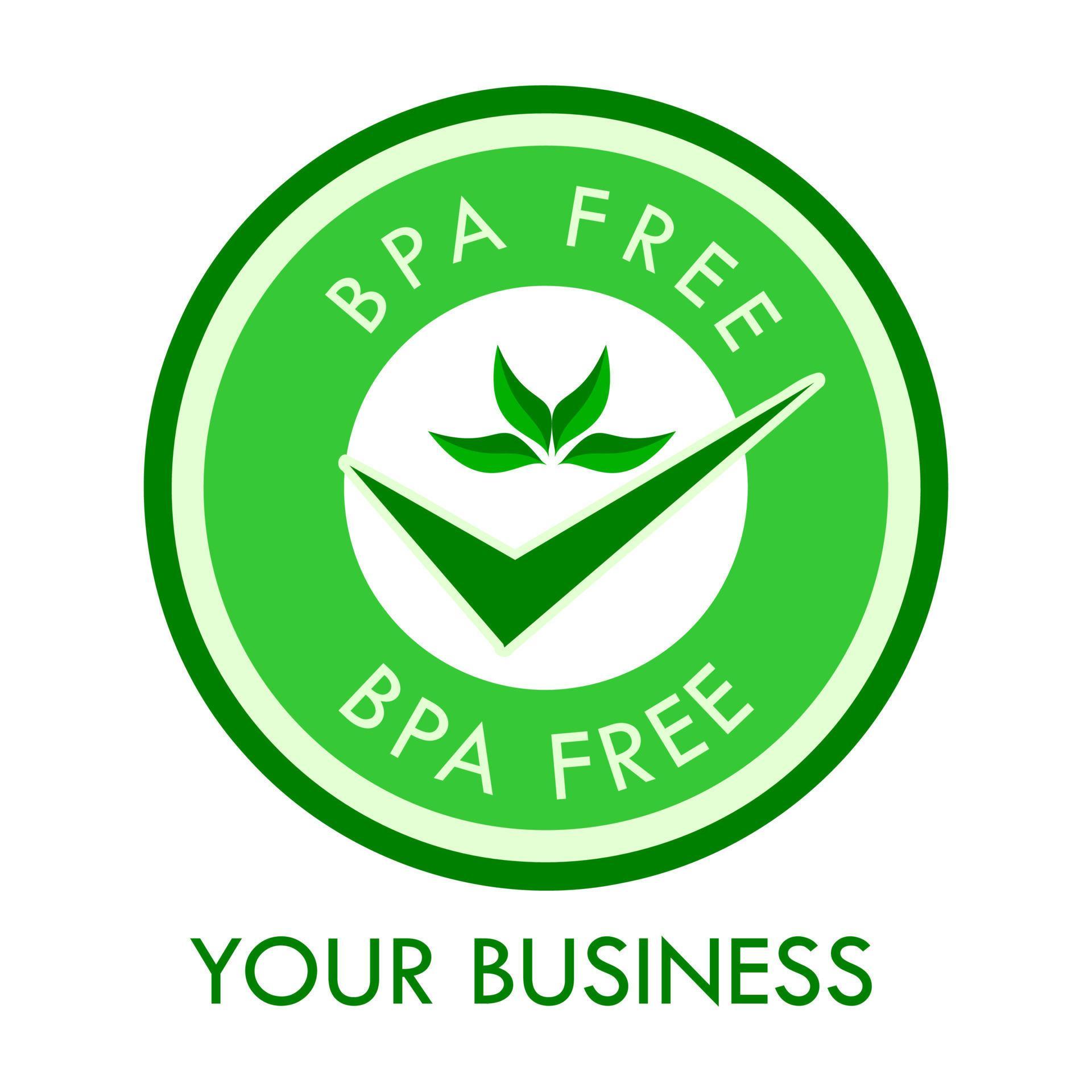 BPA FREE logo design template illustration. this is good for your business 16744938 Vector Art ...