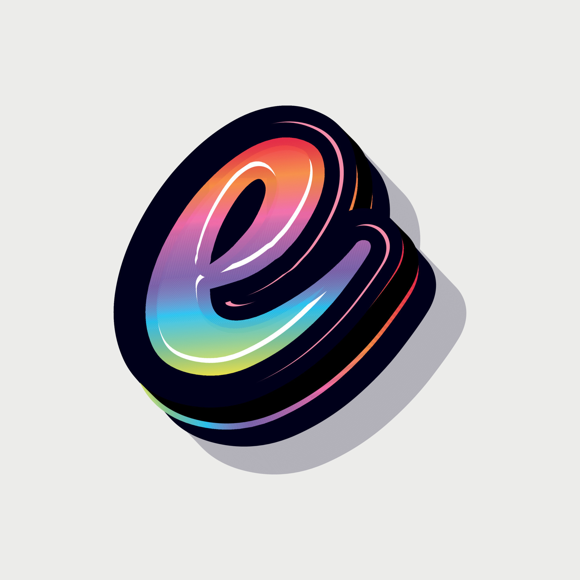 Paint Style 3d Small Letter E 16747654 Vector Art At Vecteezy Paint Style 3d Small Letter E 16747654 Vector Art At Vecteezy