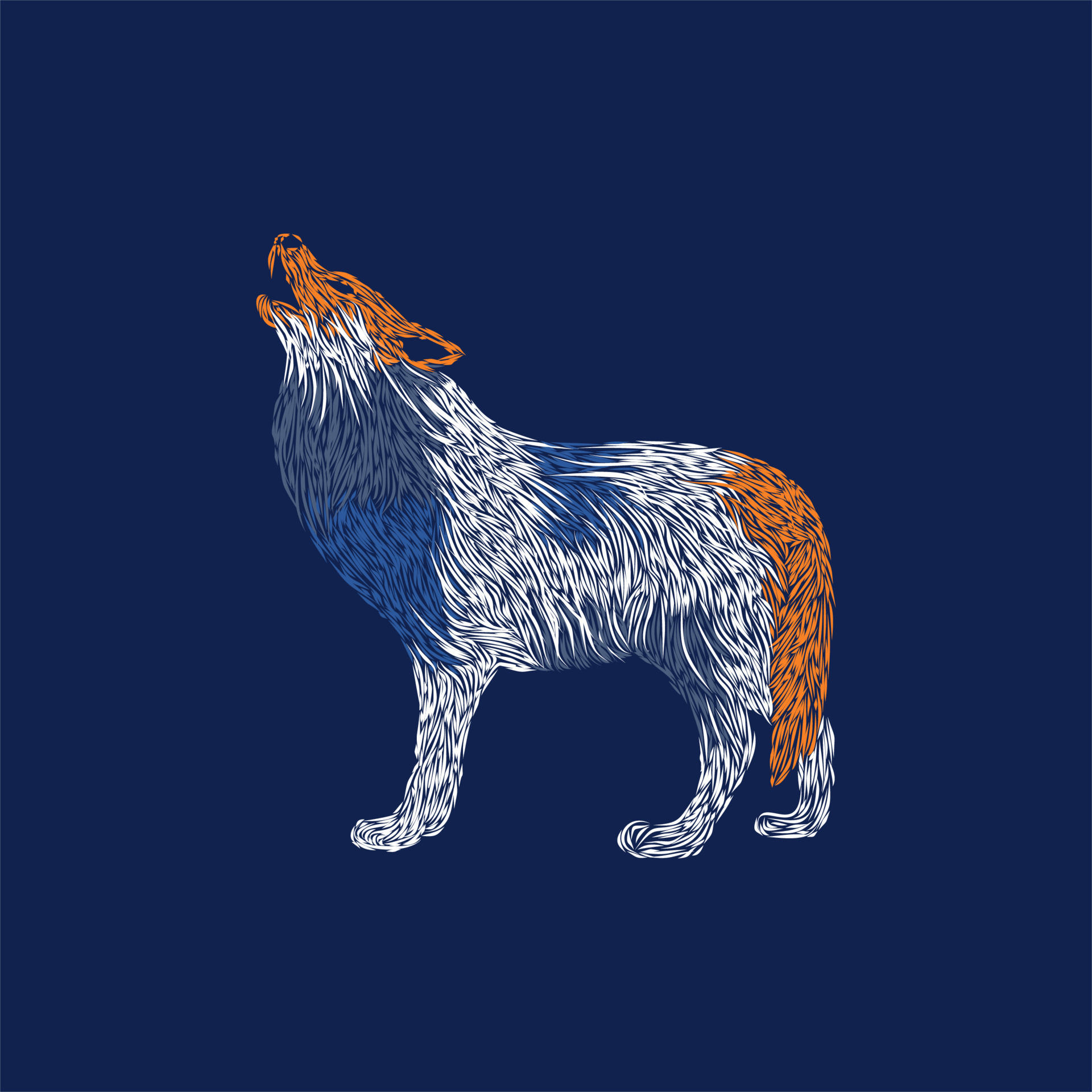 Wolf Animal Artwork Illustration Creative Design 16748379 Vector Art At wolf-animal-artwork-illustration-creative-design-16748379-vector-art-at