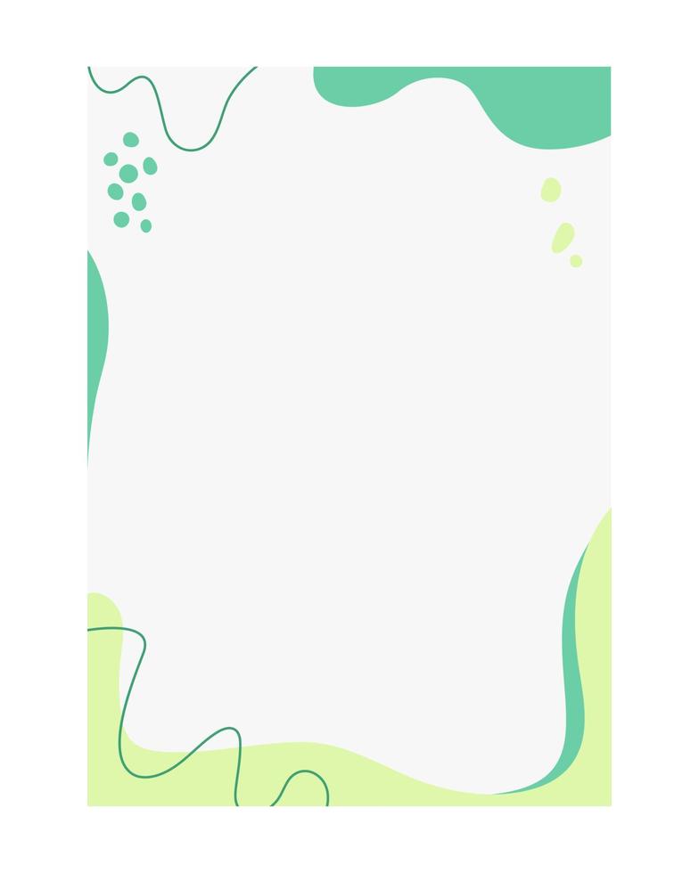 Blank Green Page