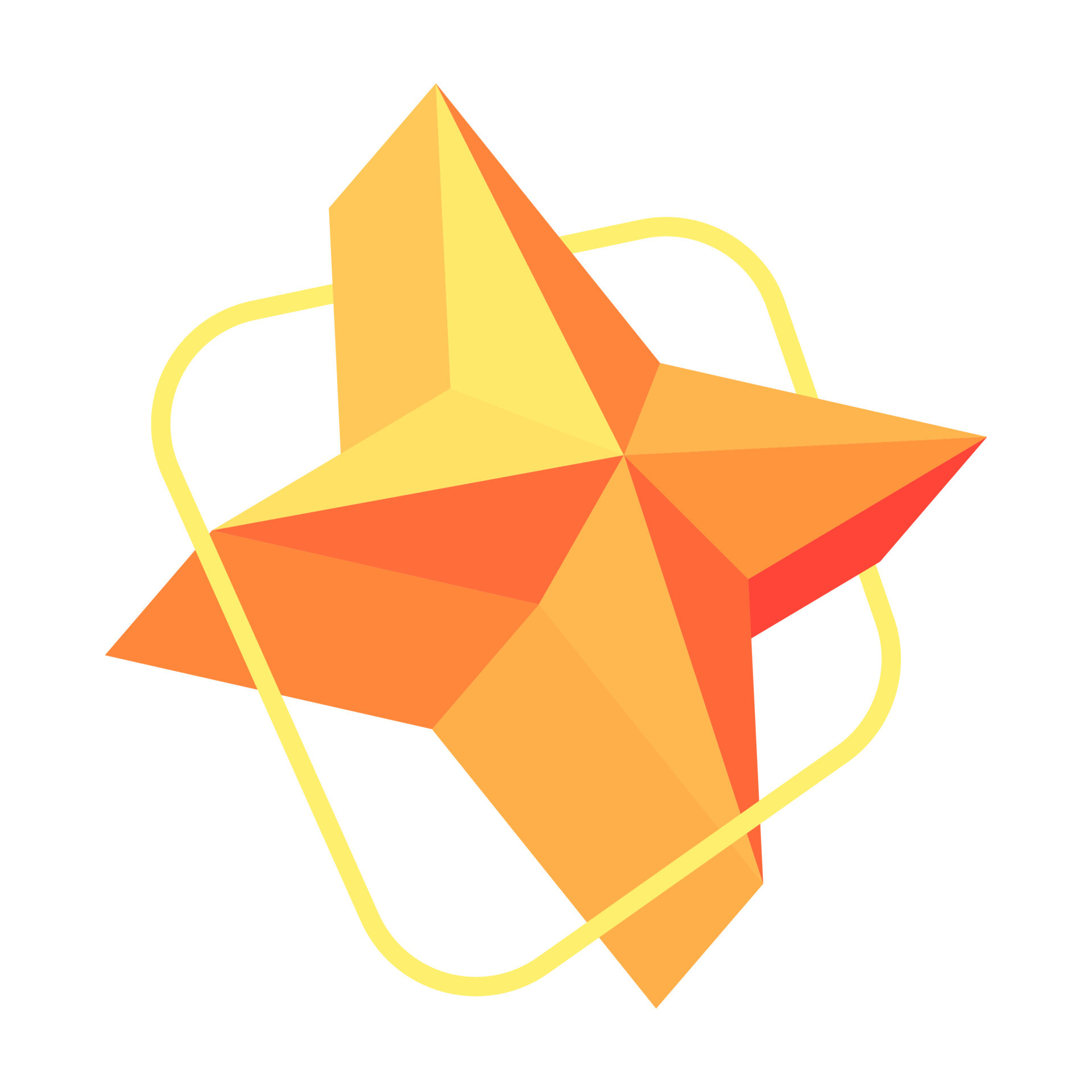voluminal-four-pointed-star-geometric-shape-design-compass-star-three