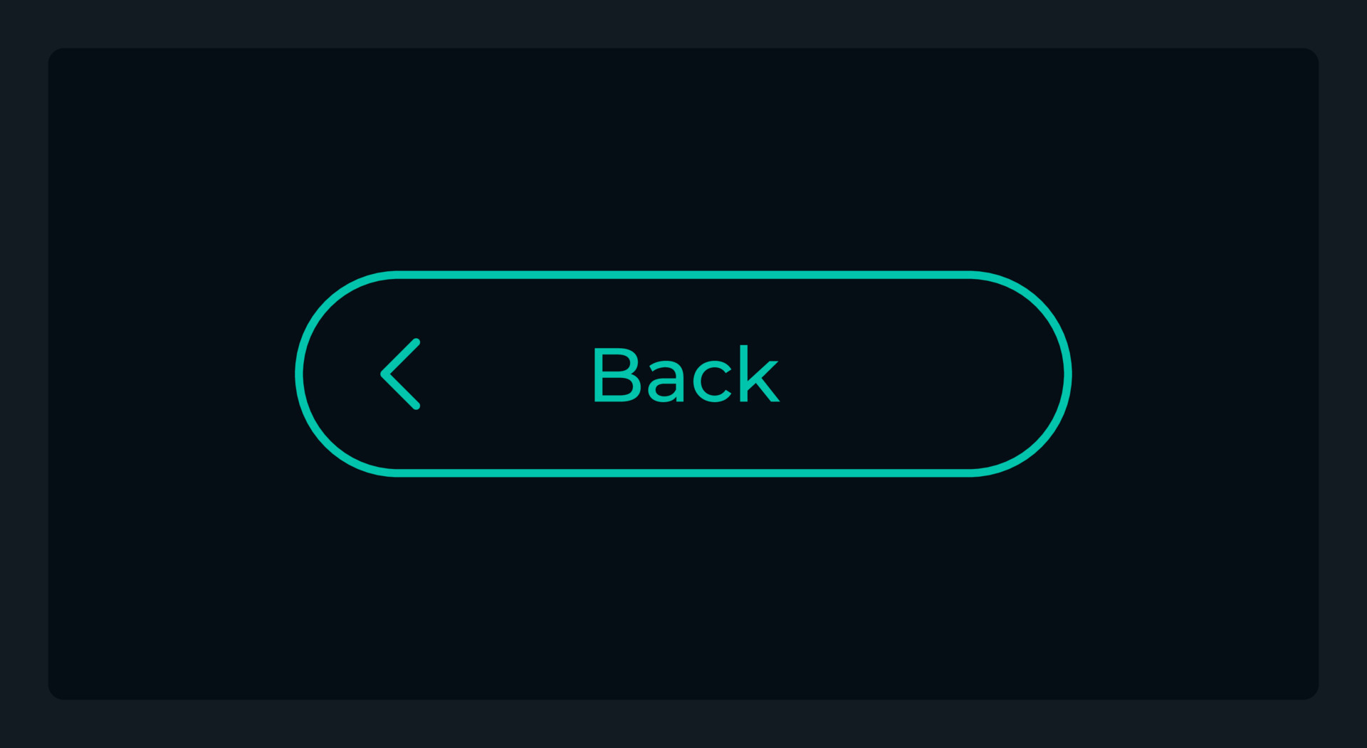 Hover Return Button Ui Element Template Editable Isolated Vector