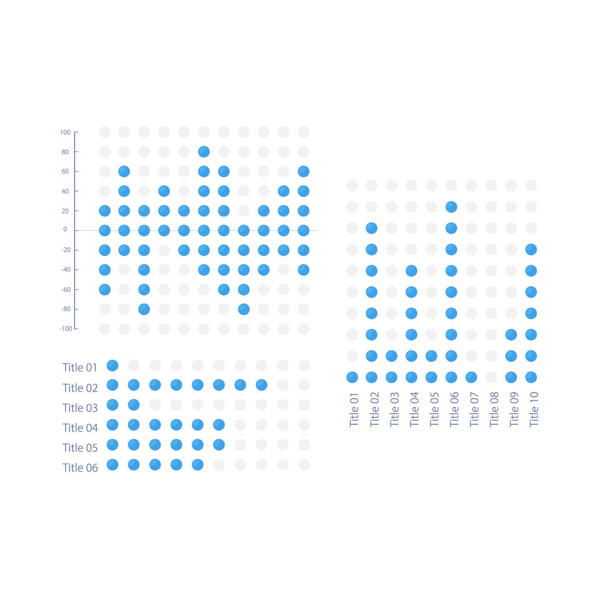Dot Plot Infographic Chart Design Template Set Spreading Indicator Research Numbers Economic