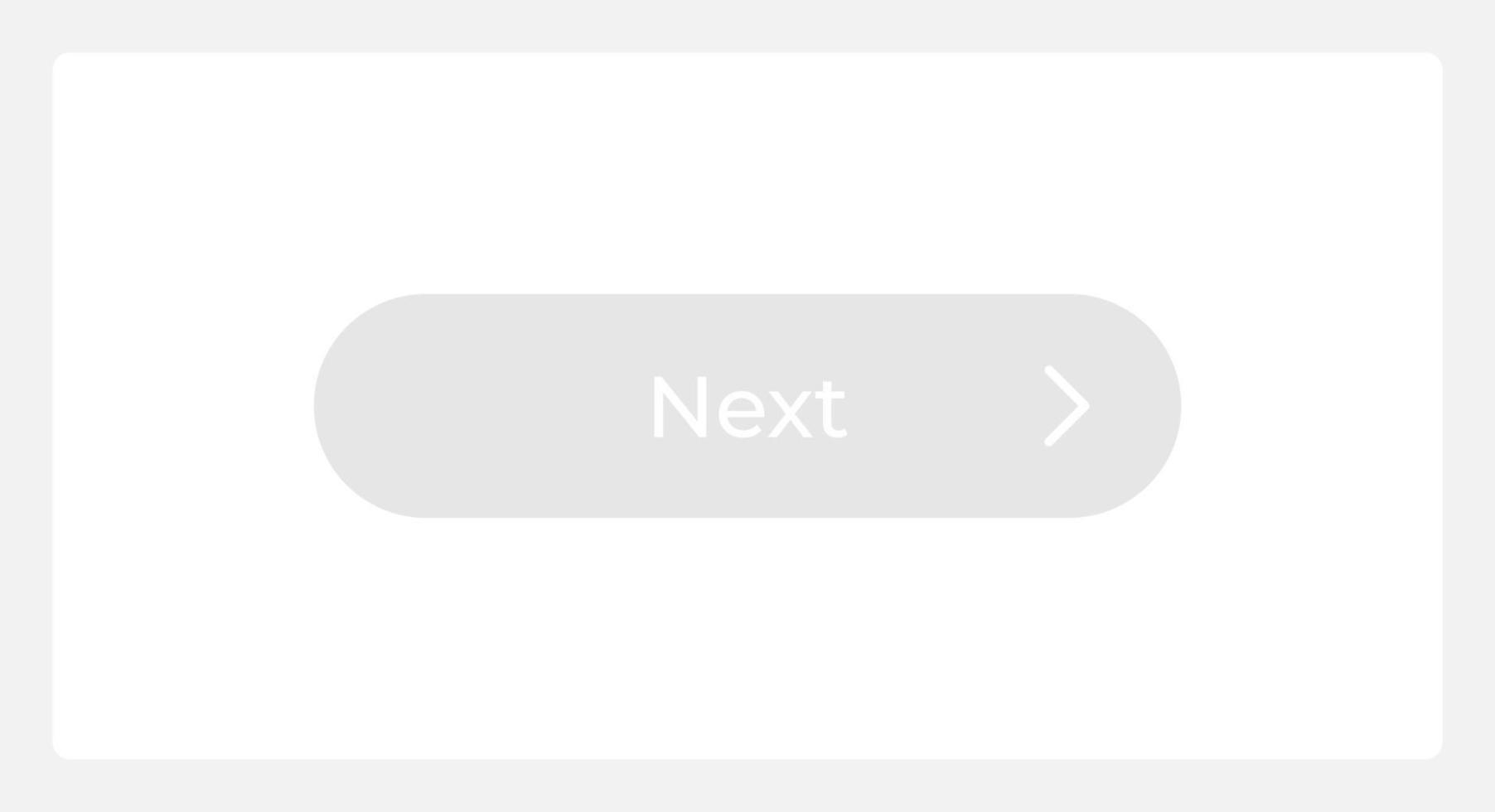 Inactive Next Move Button Ui Element Template Editable Isolated Vector Dashboard Component