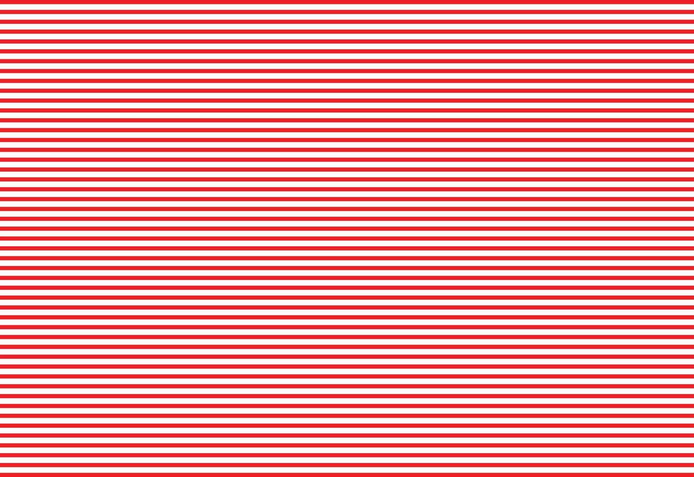 Eps10 Red And White Horizontal Line Pattern Template Lined Texture