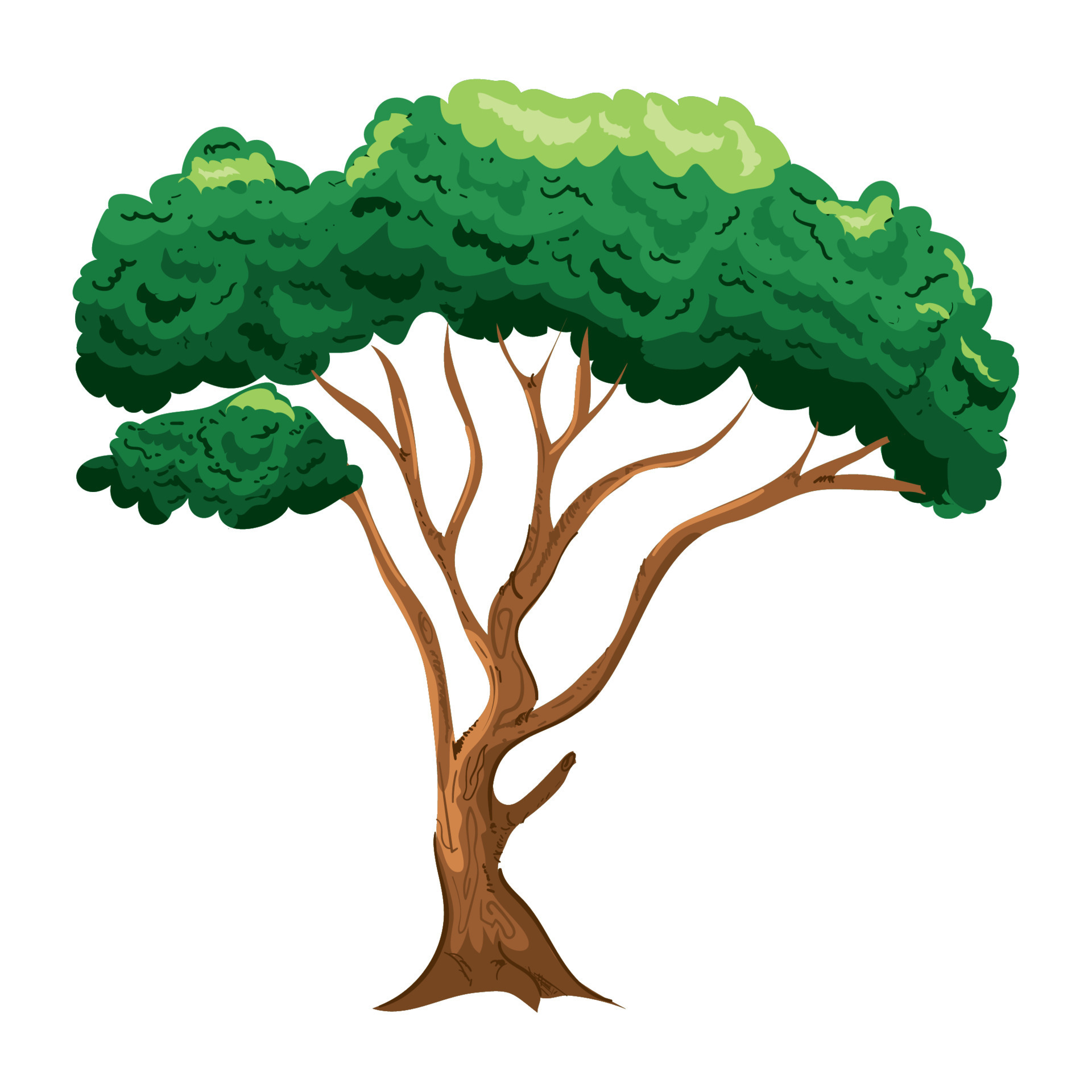 tree vector icon 16754492 Vector Art at Vecteezy