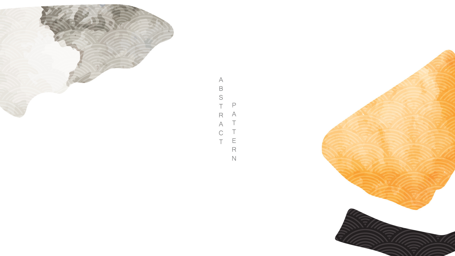 Japanese Background With Traditional Decoration Pattern Vector