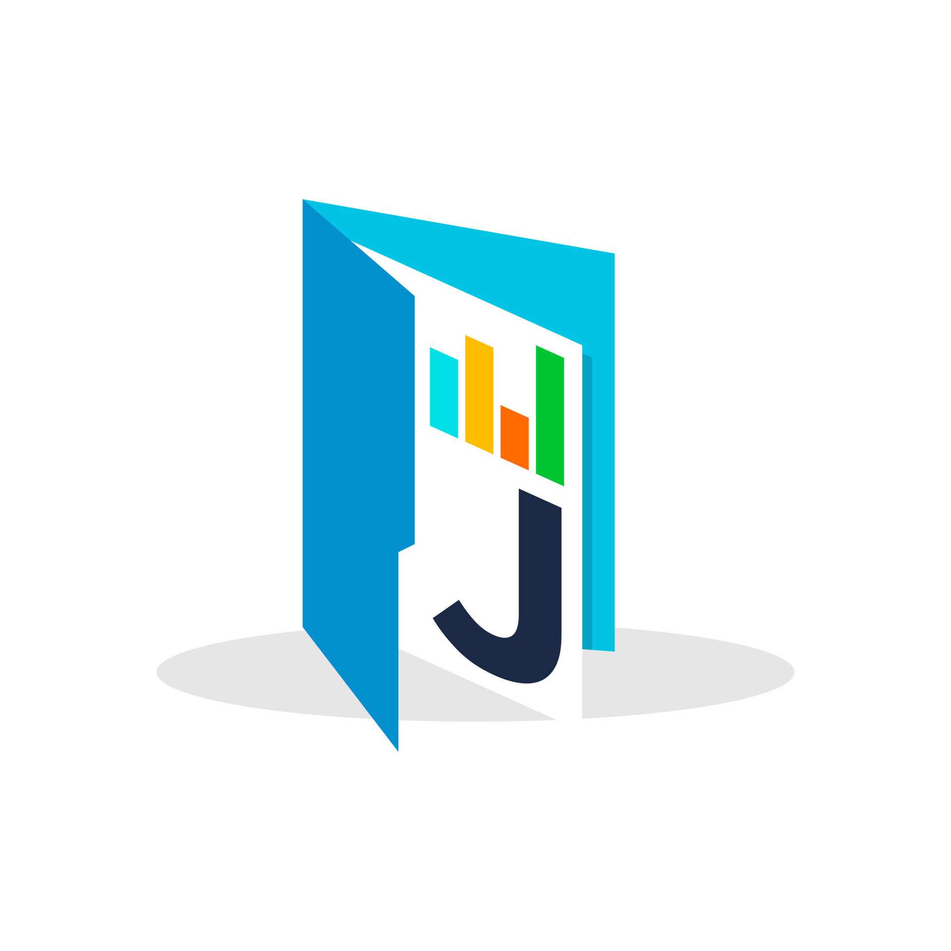 Initial J Chart Folder 16757502 Vector Art at Vecteezy