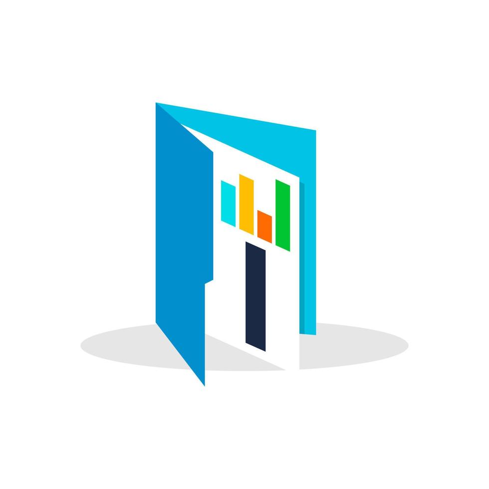 Initial I Chart Folder 16757831 Vector Art at Vecteezy