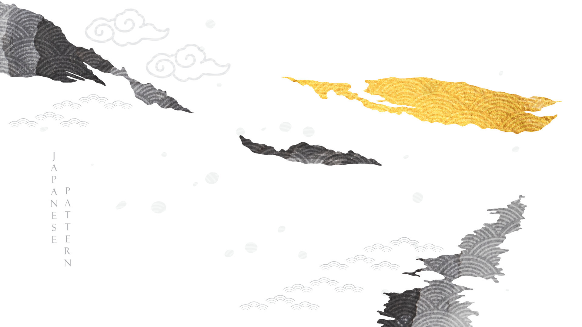 Japanese Background With Traditional Decoration Pattern Vector Geometric Banner Design With