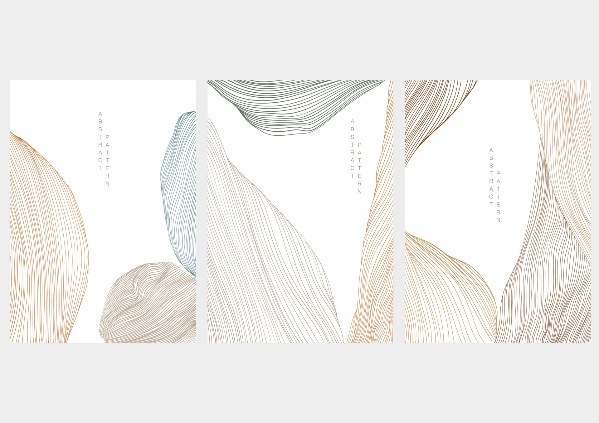 Japanese Wave Pattern With Abstract Background Vector Line Elements Template In Oriental Style