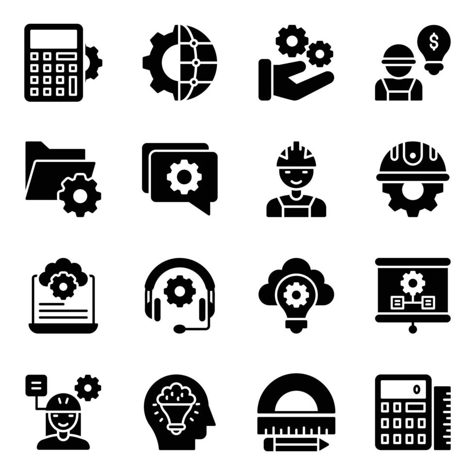 Pack of Engineering Vector Icons 16761515 Vector Art at Vecteezy